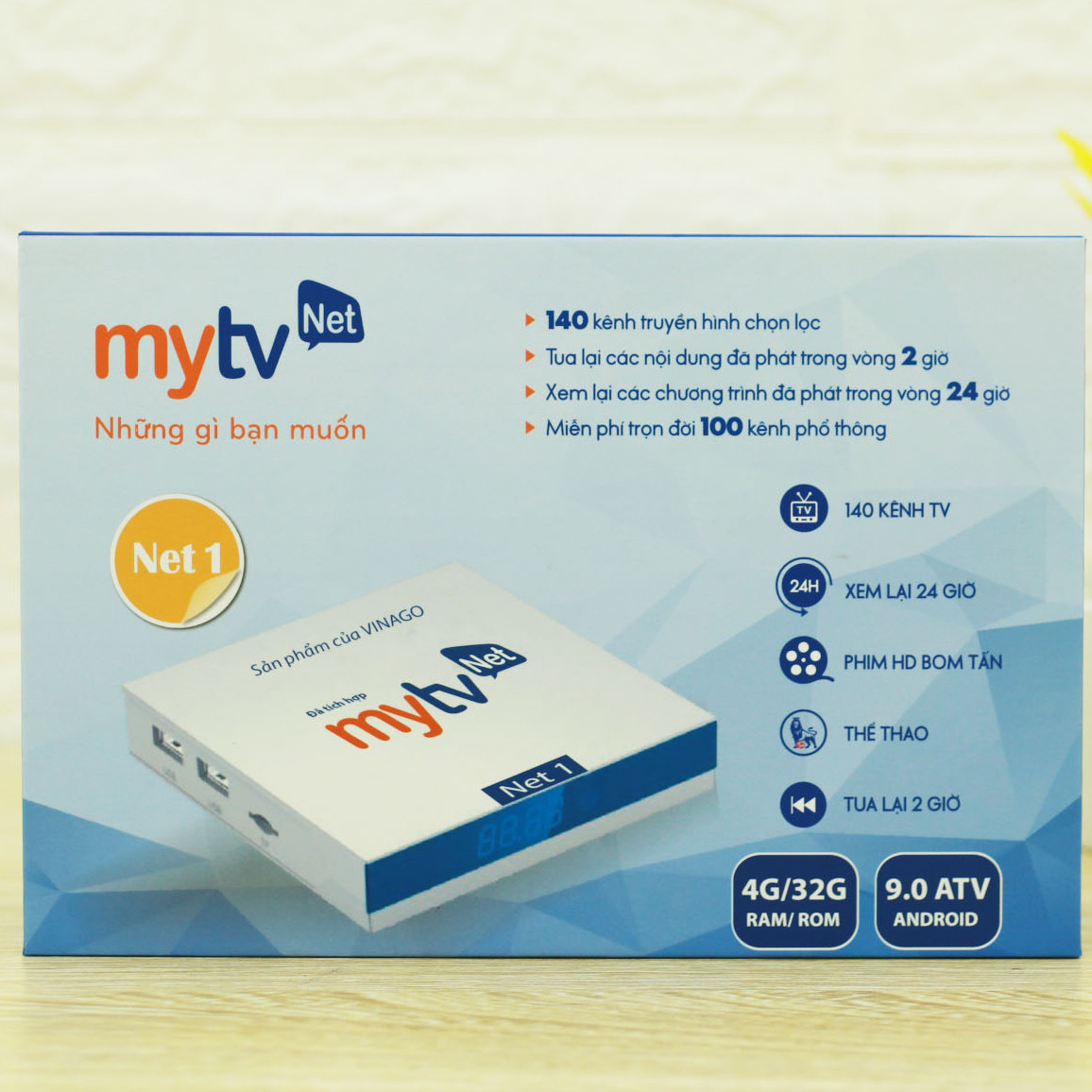 Android TV Box MyTV RAM 2GB - Thế Giới Linh Kiện Máy Tính Nhơn CD ROM