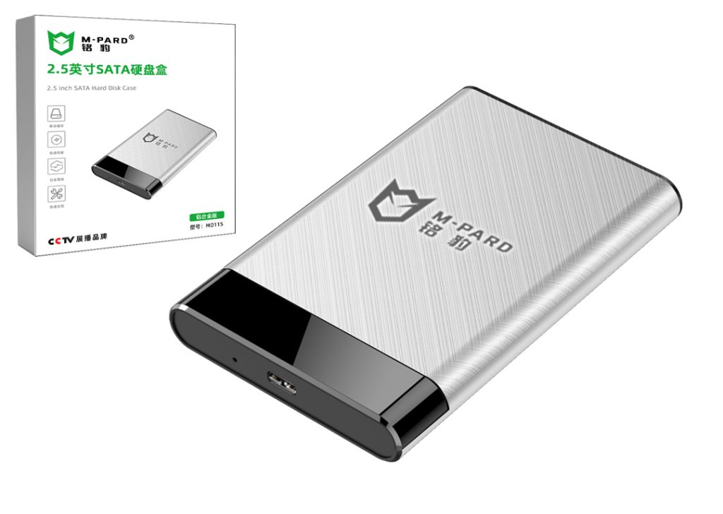HỘP Ổ CỨNG 2.5 SATA MD115 M-PARD - Thế Giới Linh Kiện Máy Tính Nhơn CD ROM